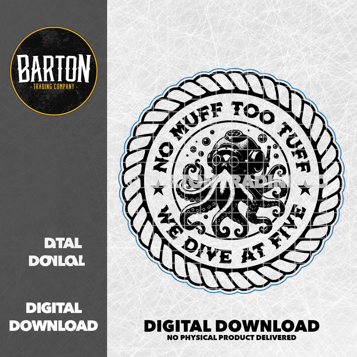 No Muff Too Tuff Digital SVG File – Instant Download for Hat Patches - Etsy