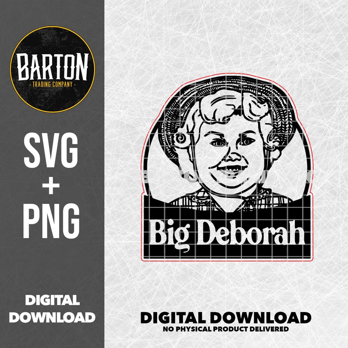 Big Deborah – Funny Parody SVG | Instant Download | Chubby Little ...