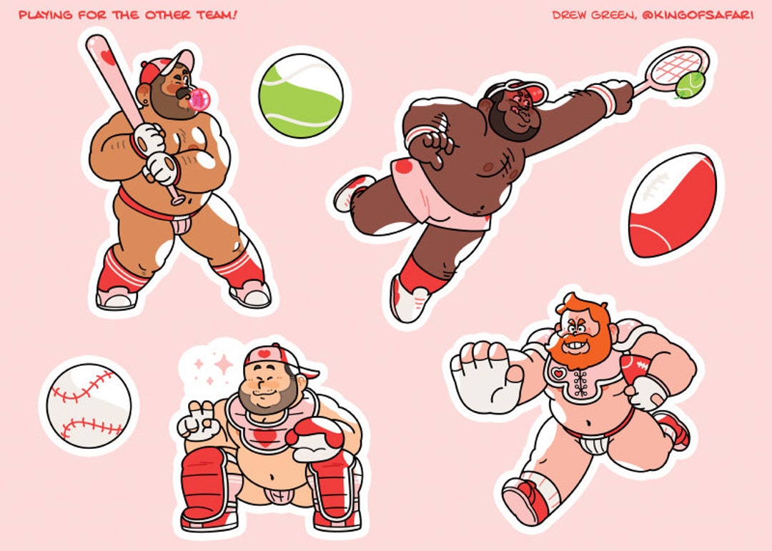 STICKERS Play for the Other Team - Etsy