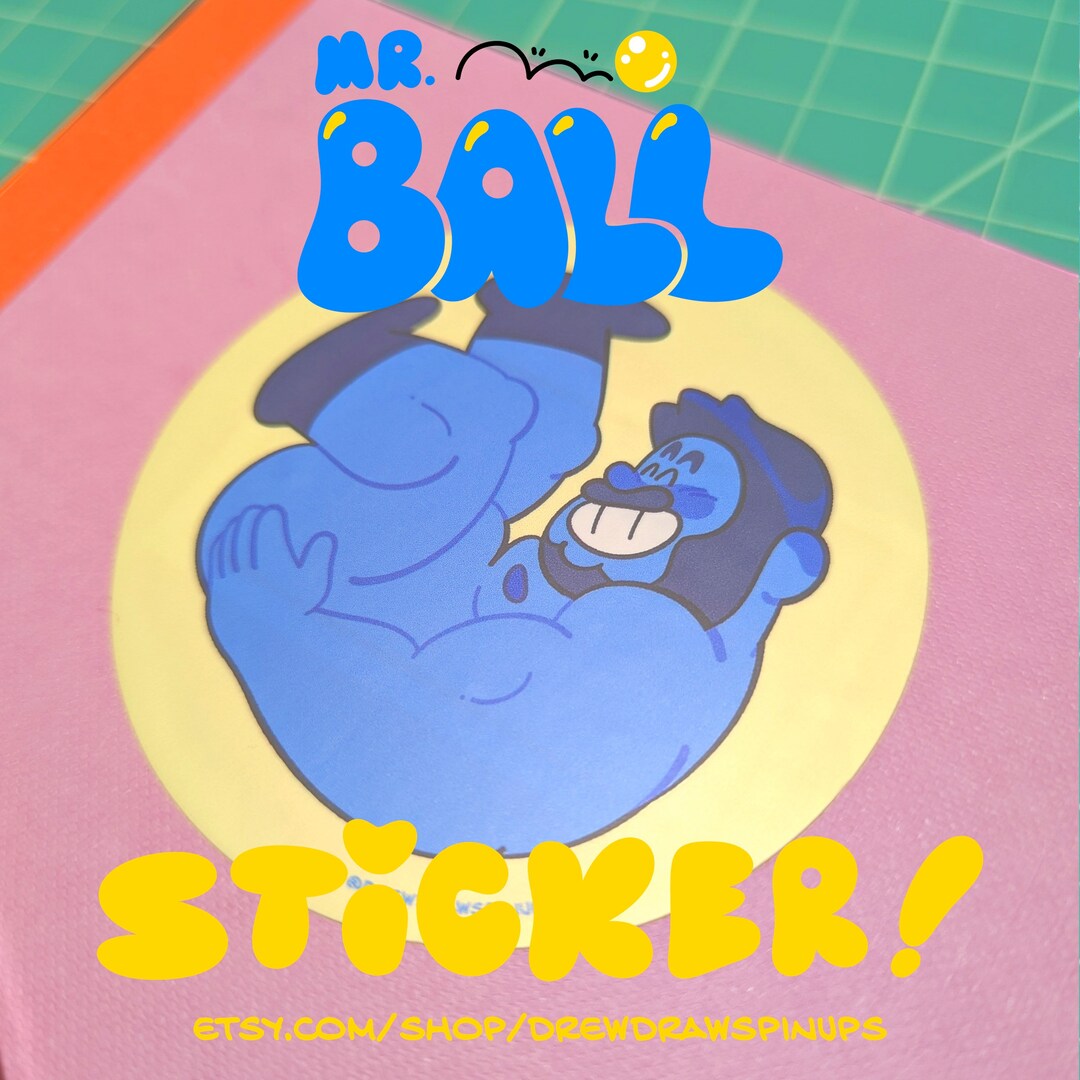 STICKER - Mr. Ball - Etsy