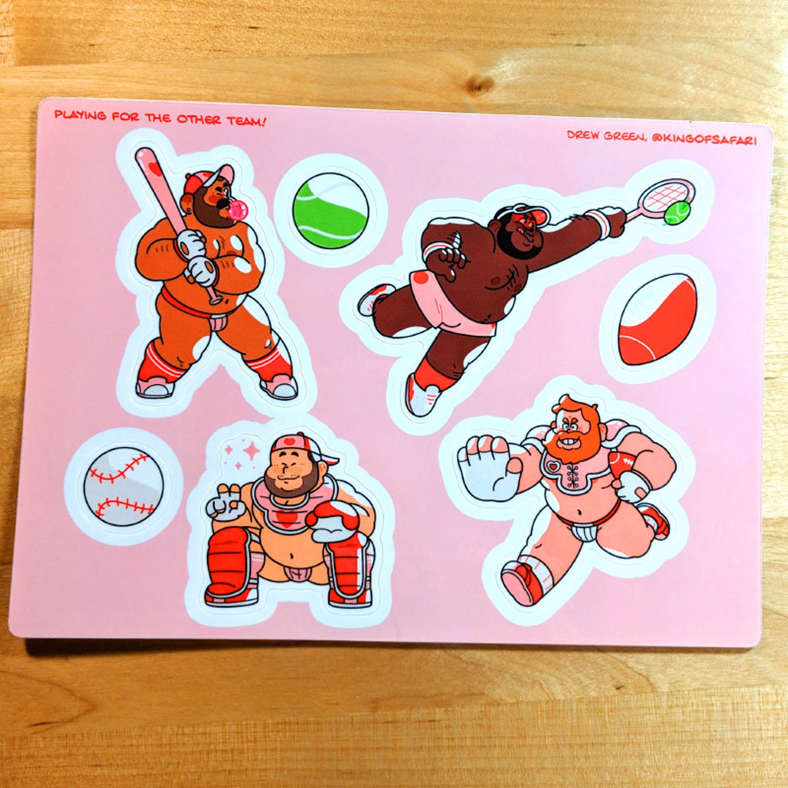 STICKERS Play for the Other Team - Etsy