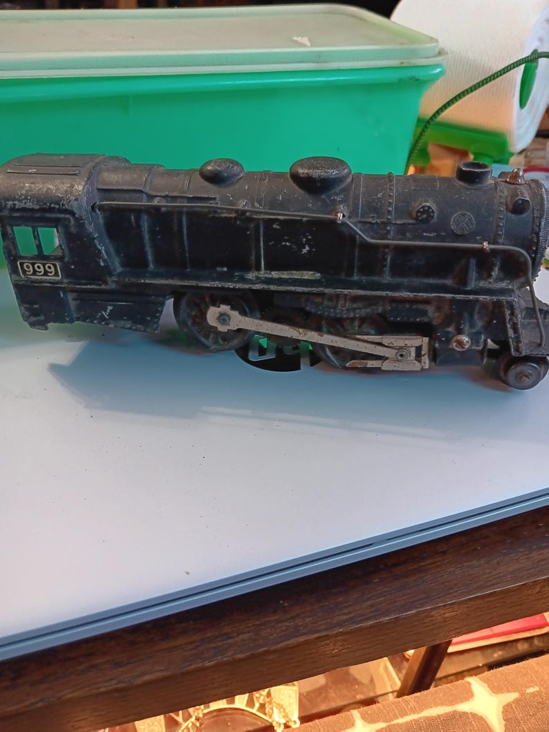 1940's Marx Red Front Light and 999 "o" Scale Train Engine - Etsy