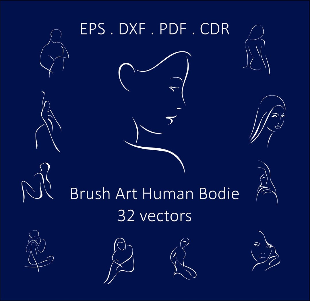 Human Body Shapes, 32 Vectors - Etsy
