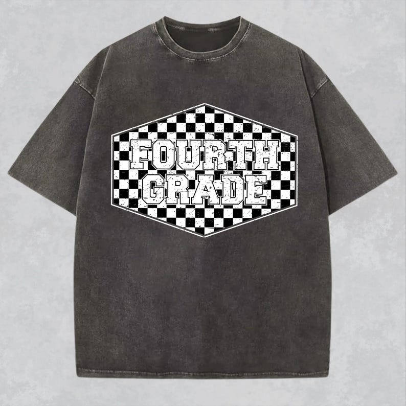 Retro Checkered Back to School Girls & Boys PNG SVG Bundle, Kinder ...