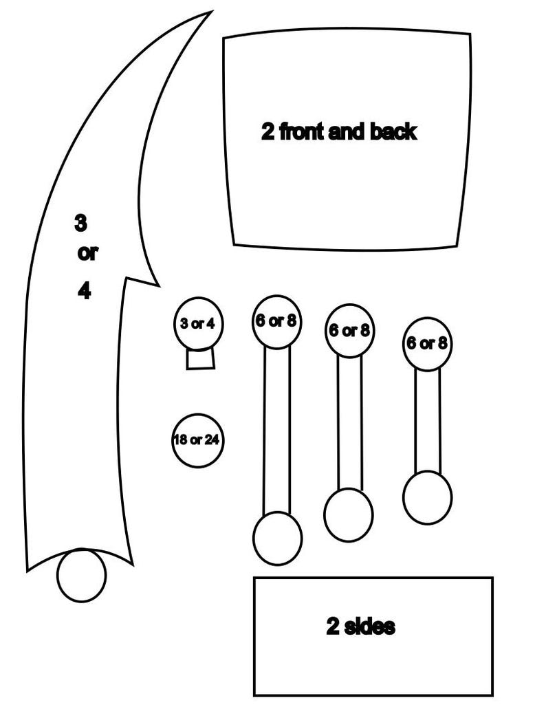 Murder Dron Claws and Hand Template Pdf File - Etsy