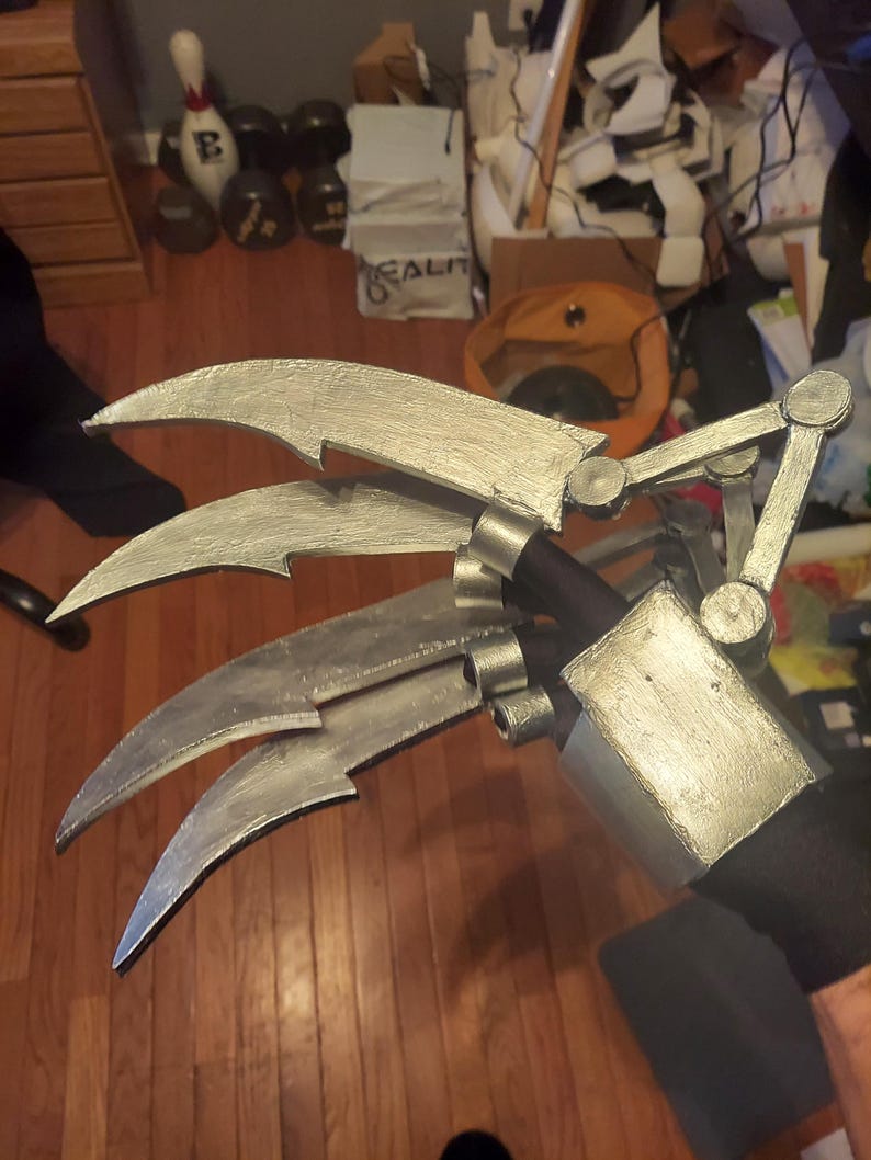 Murder Dron Claws and Hand Template Pdf File - Etsy