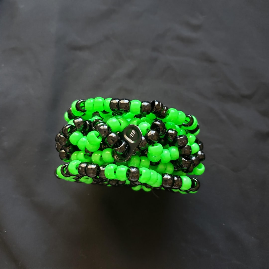Kandi Rotating Spinner Cuff Bracelet, Scene Kid Raver Cuff ...