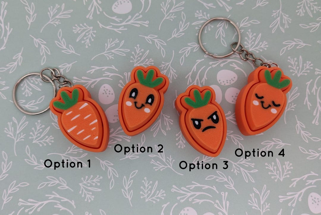 Crunchy Carrot 3D Printed Clicker Fidgets - Etsy