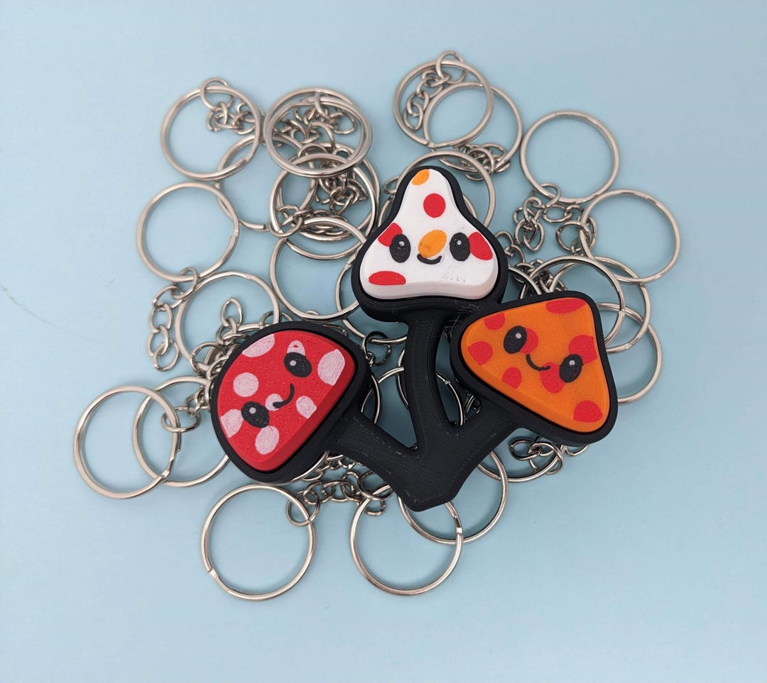 Major Mushroom Madness 3D Printed Clicker Fidget - Etsy