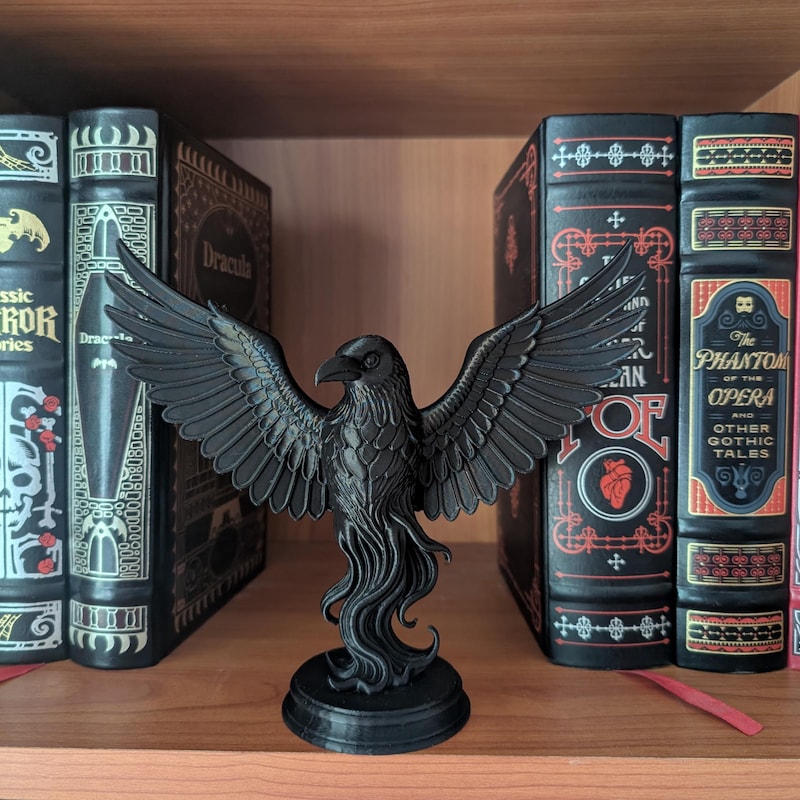 Raven Sculpture - Etsy