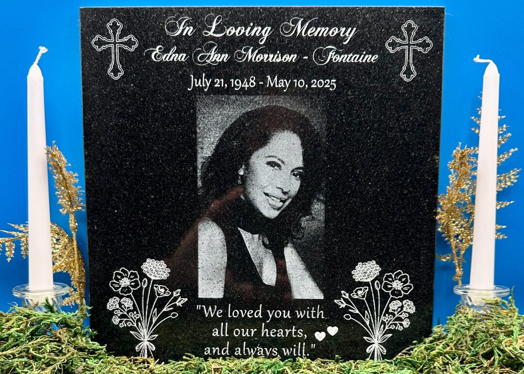 Headstone, Gravestone, Memorial, Personalized Custom Granite. FREE ...