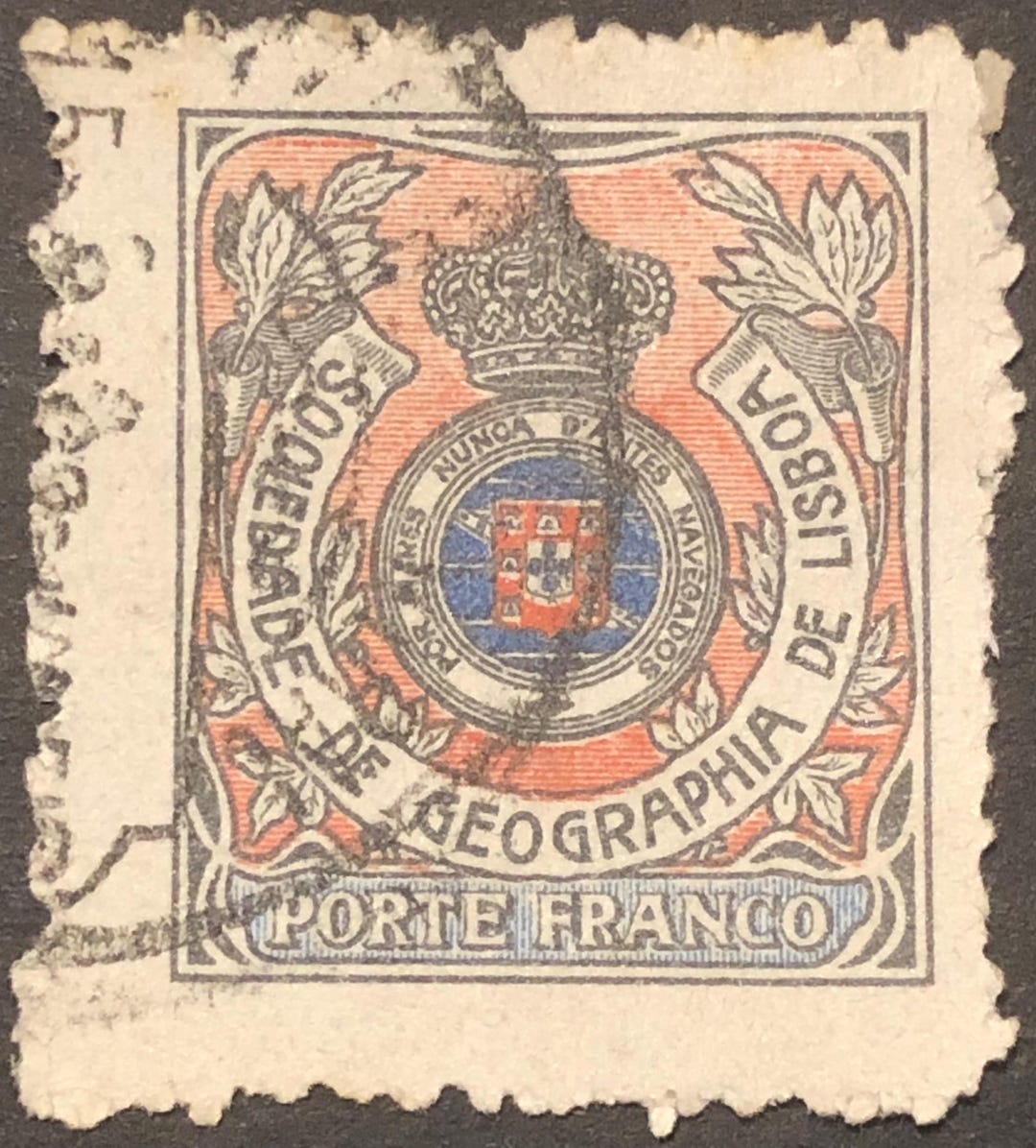 French Republicue Francaise Postes Porte Franco, Postage Ad2 Black ...
