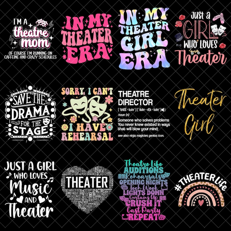 Music and Drama Mom Shirt - Etsy