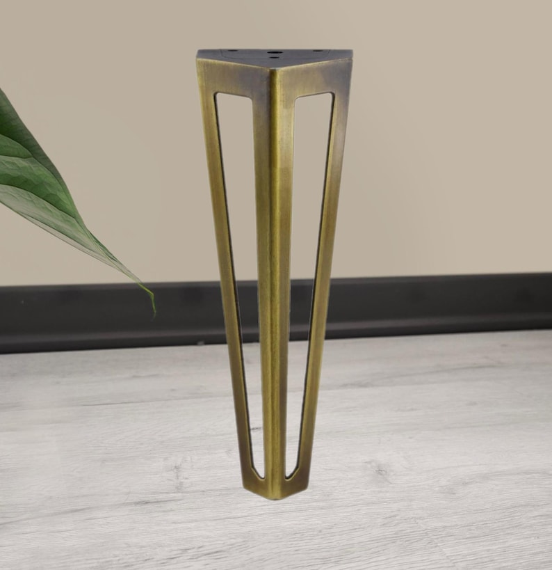Antique Bronze Metal Furniture Legs: Ikea Kallax, Besta Upgrade - Etsy