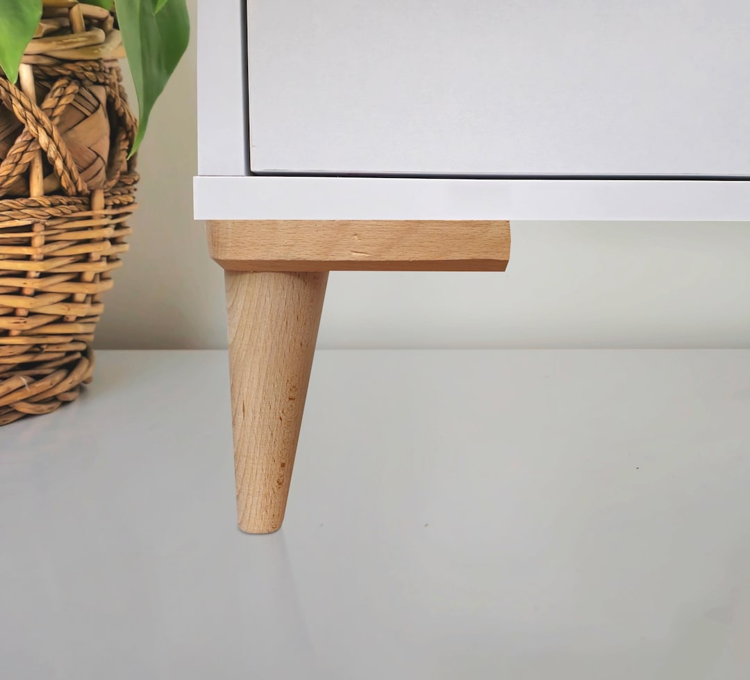 Natural Wood Furniture Leg, Ikea Besta Legs, Kallax Legs, Modern ...