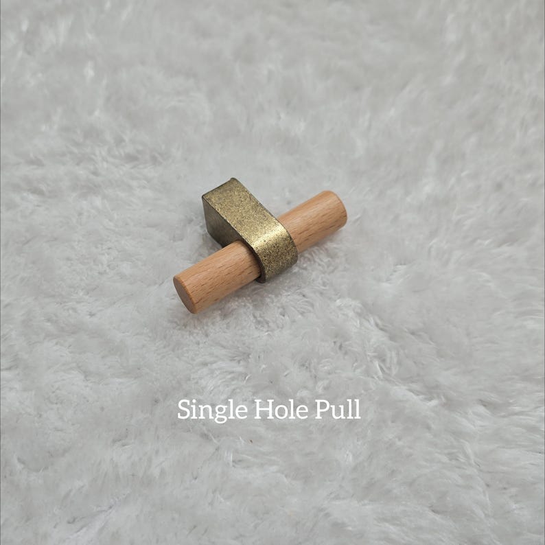 Extra Long Beech Wood Cabinet Pull: Minimalist IKEA Pax Upgrade - Etsy