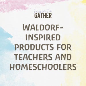 Waldorf Seasonal Verse Cards by Month, Digital Cards, Homeschool ...