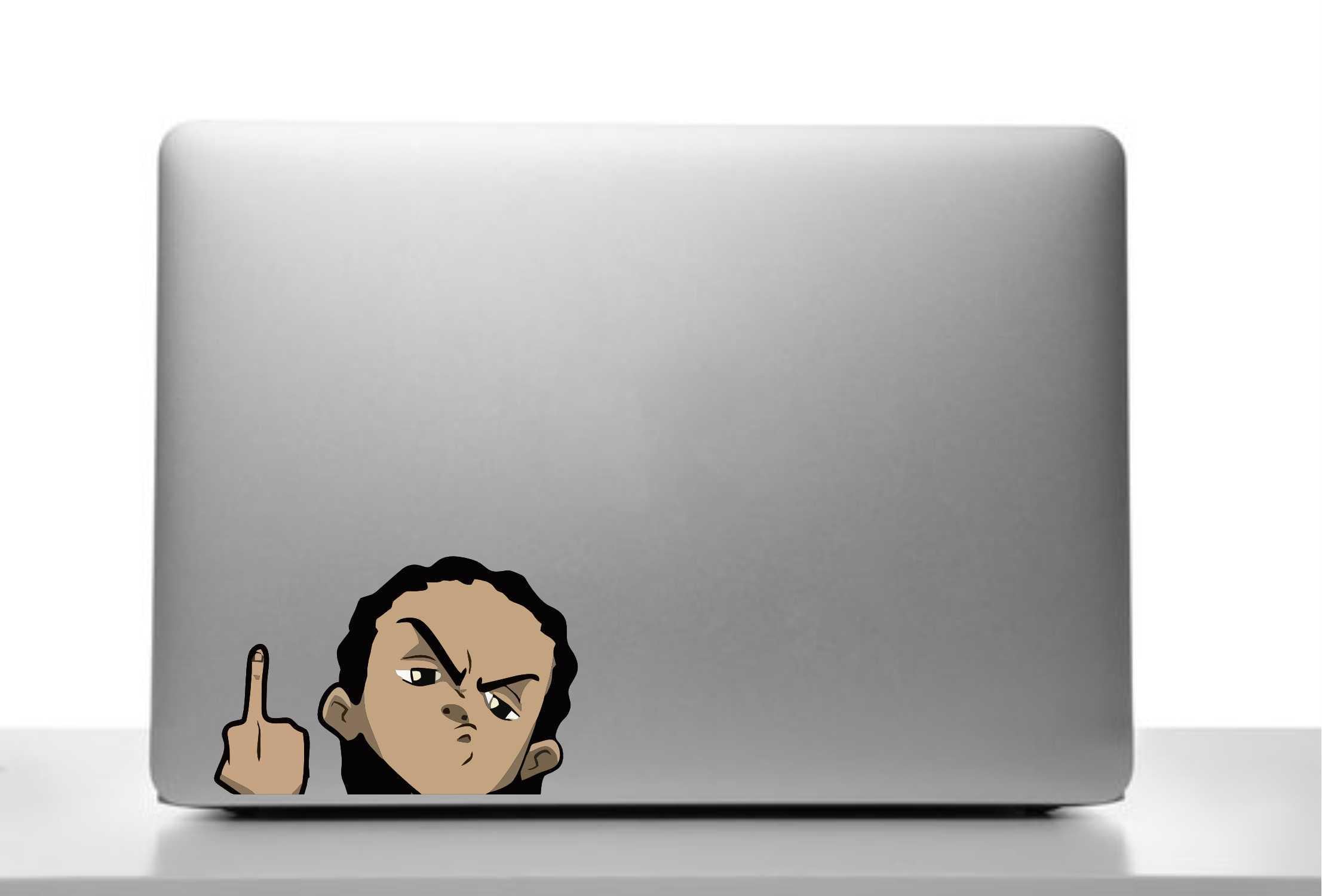Riley Freeman Middle Finger Peeker Peeking Sticker Car Decals the ...
