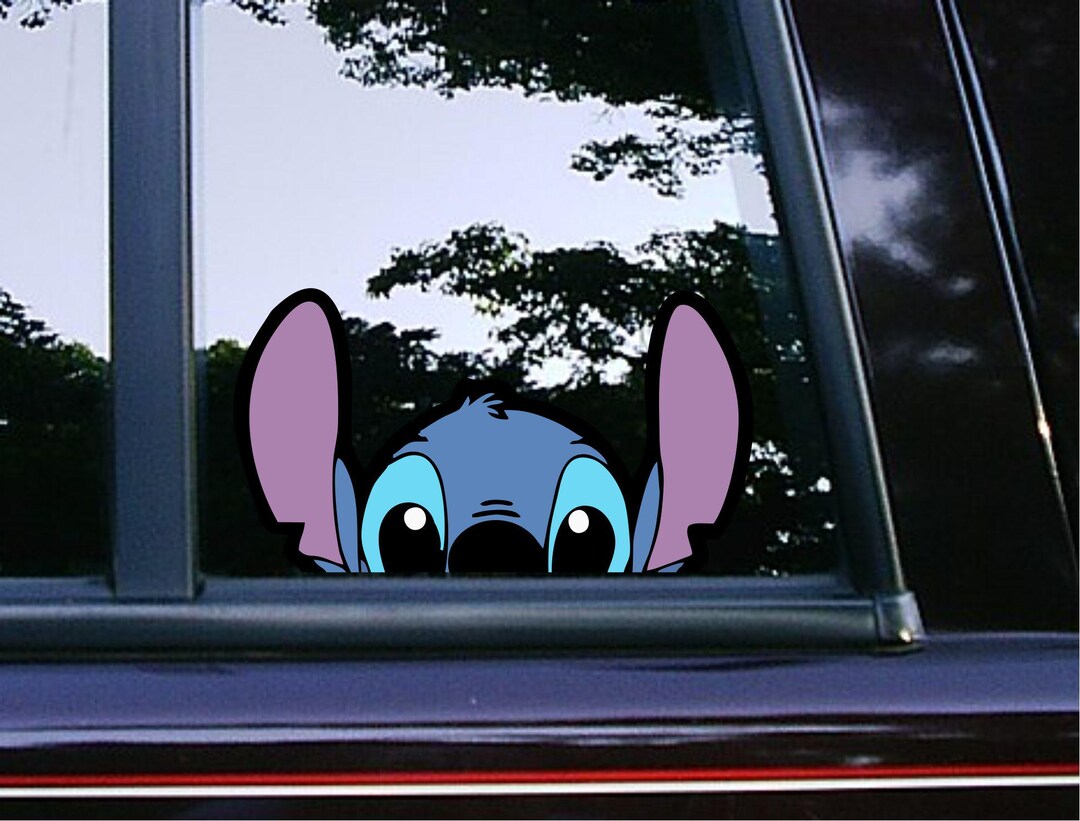 Lilo and Stitch Peeker Peeker Sticker Stickers Voiture Autocollants ...