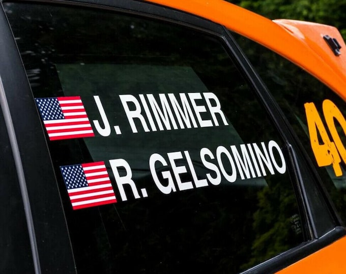 Sponsor Decals for Door Bedside Car Accessories Vinyl Sticker Car ...