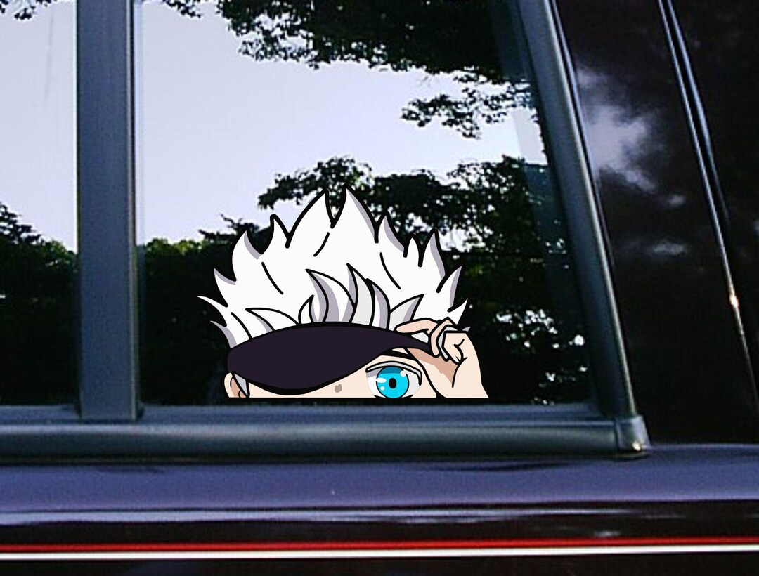 Gojo Peeker Peeking Peekabo Car Decals iPad Window Stickers Waterproof ...
