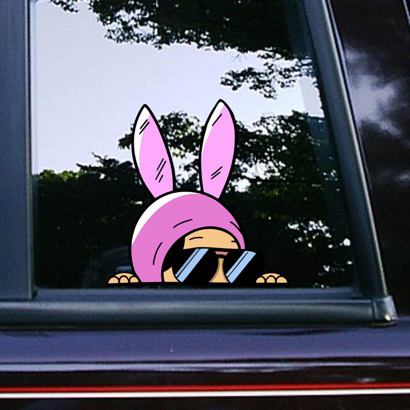 Bob Belcher Car Decal - Etsy