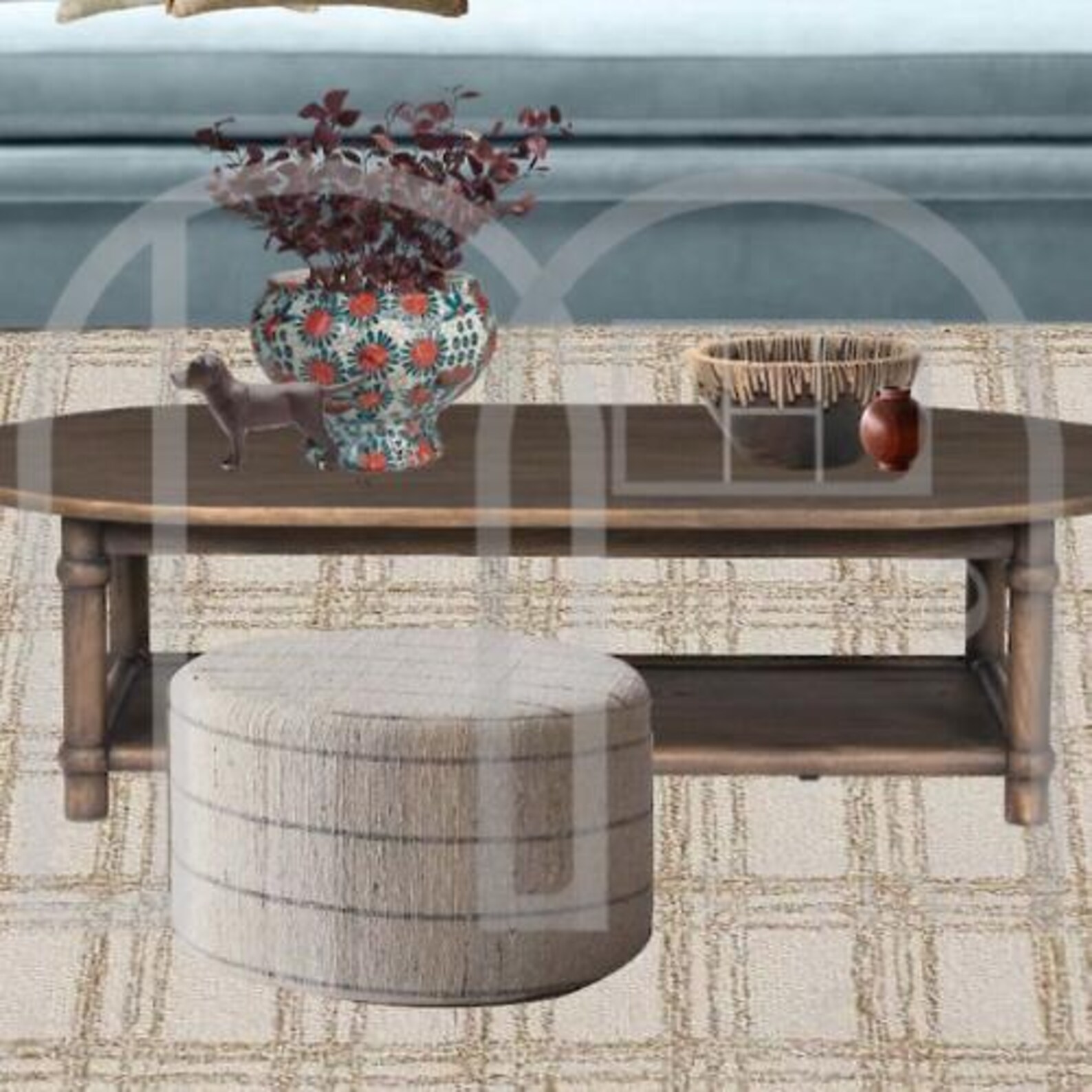 Pre-made Pastel Transitional Living Room Interior Design Mood Board - Etsy