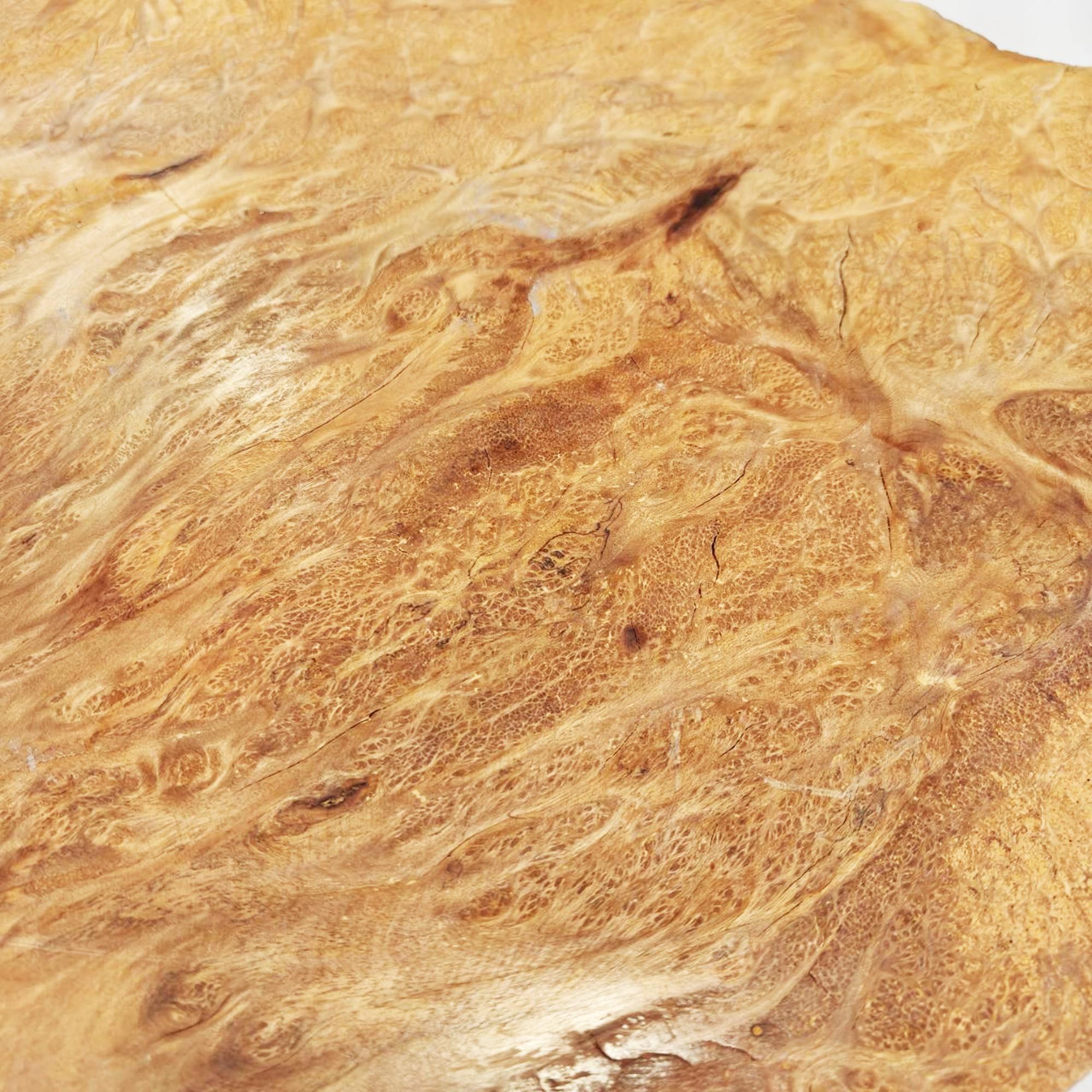 Crepe Myrtle Live Edge Slab Exotic Wood Epoxy Resin Table Top 20"x23"x2 ...