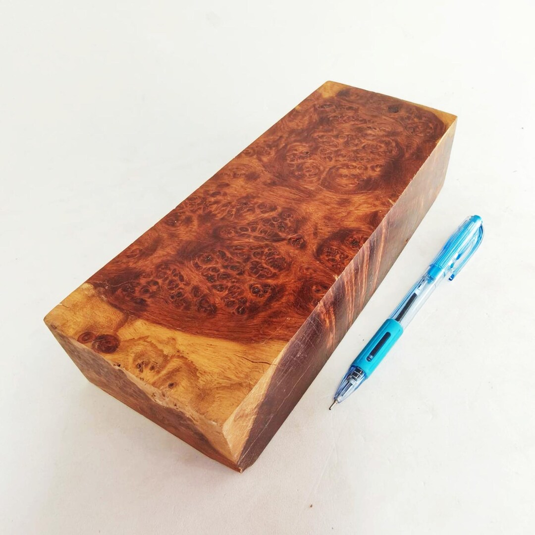 Amboyna Burl Exotic Wood Lumber Knife Handle Lumber #711 - Etsy