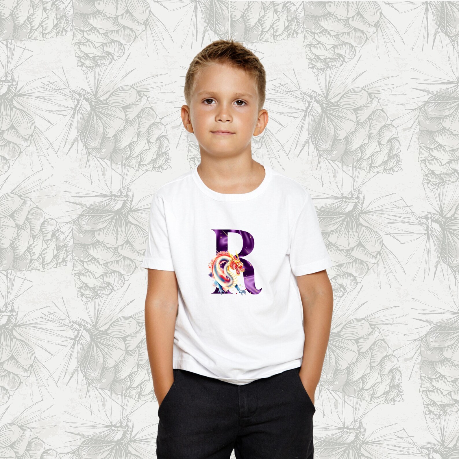 Mythology Clipart Pack, Mythological Beings, Upper-case Letters ...