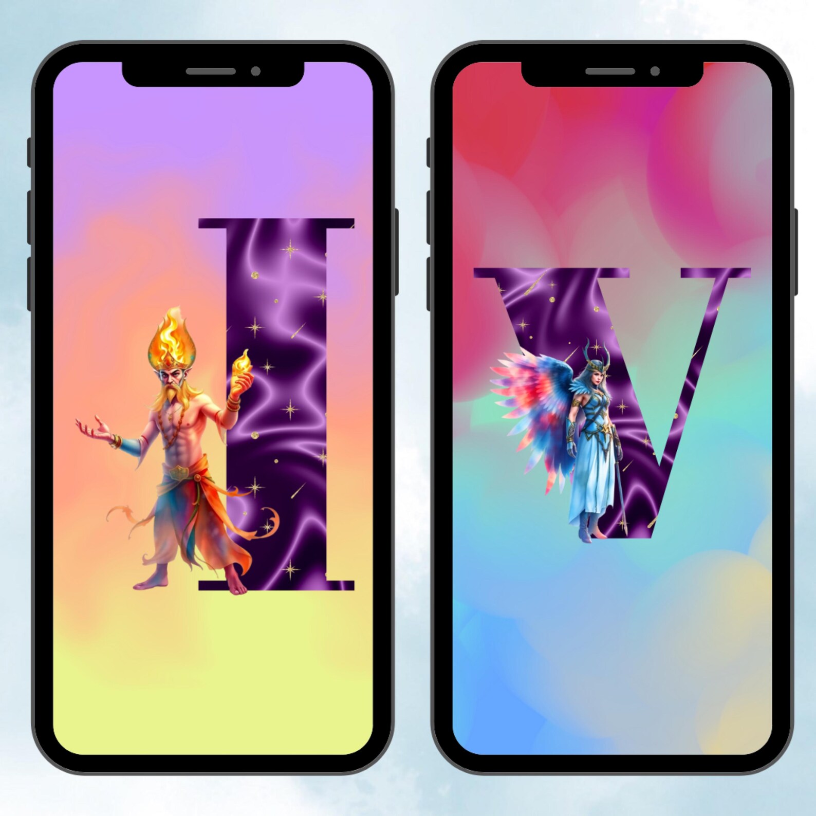 Mythology Alphabet Clipart || Mythology || PNG & JPG Files || Print ...