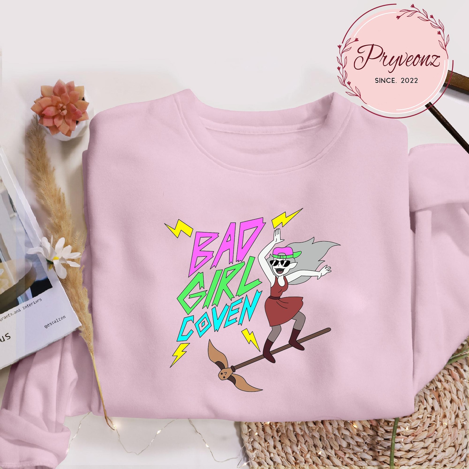 Bad Girl Coven Hunter Shirt, the Owl House Tshirt, Edalyn Clawthorne ...