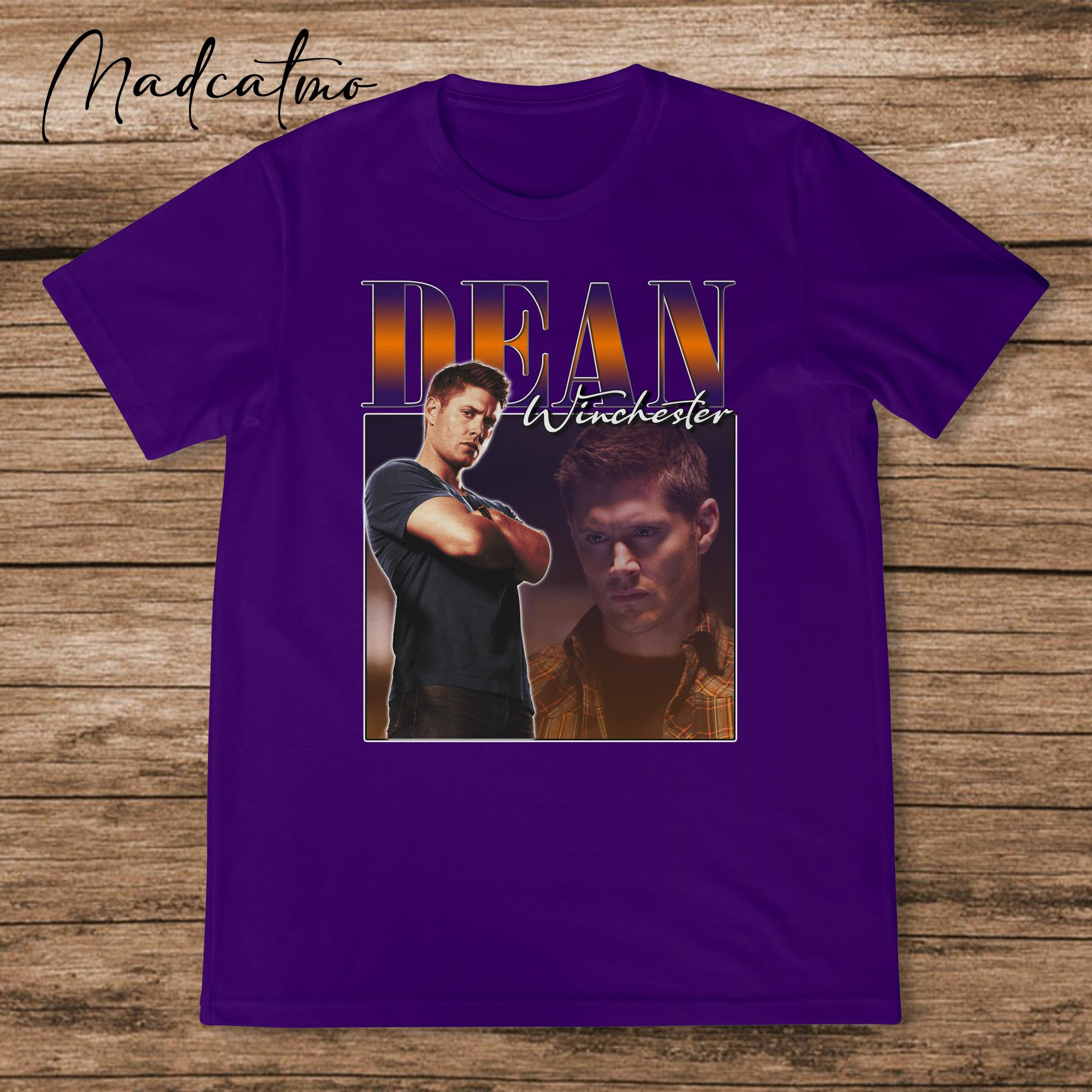 Dean Winchester T-Shirt, Dean Winchester Supernatural Shirt, Jensen ...