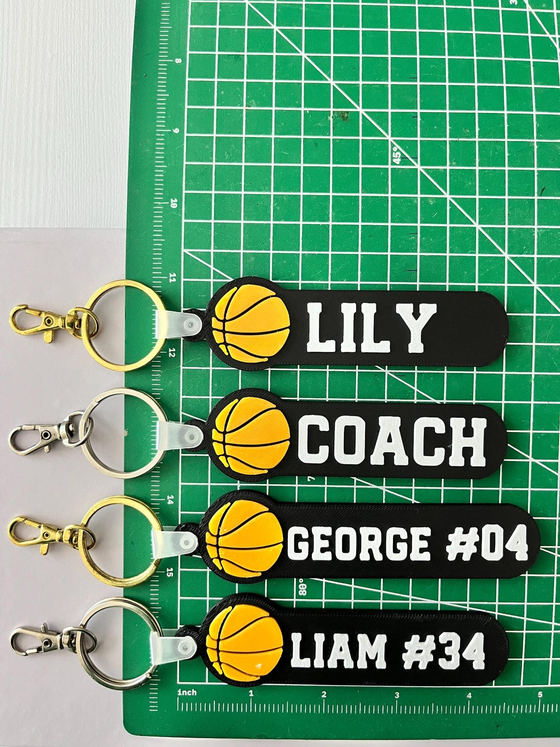 59% OFF Bulk Personalized Sports Team Name Tag Keychain Backpacks Tag ...
