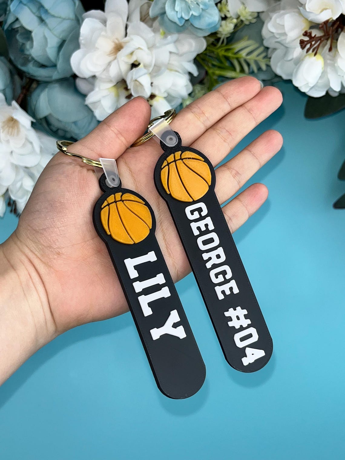 59% OFF Bulk Personalized Sports Team Name Tag Keychain Backpacks Tag ...