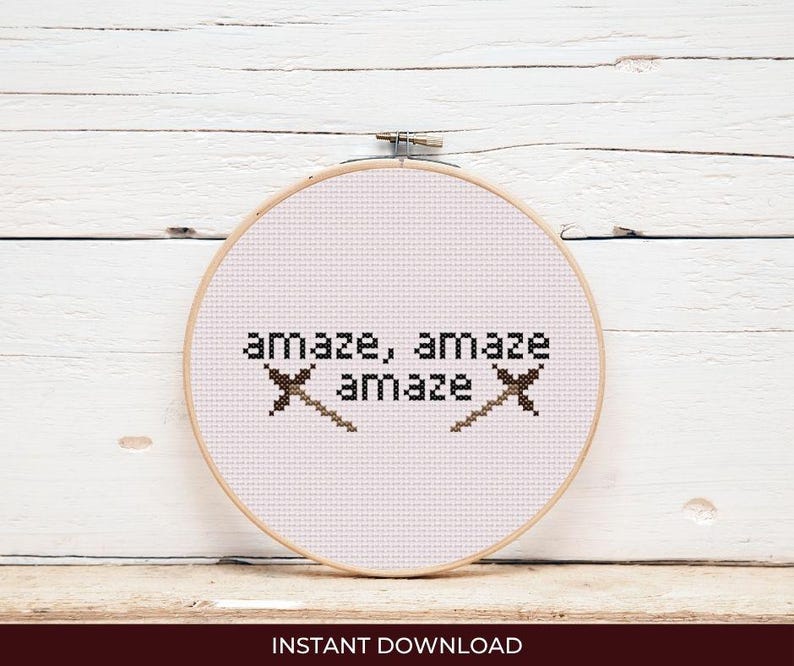 Amaze Cross Stitch Pattern: Project Hail Mary (PDF Pattern) - Etsy