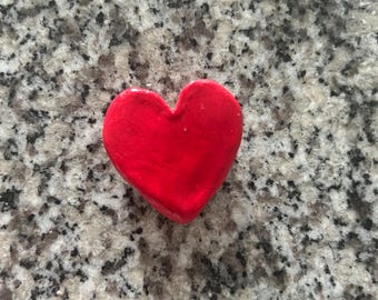 Sweet Heart Ceramic Magnets – Candy Heart Design, Cute Aesthetic Fridge ...