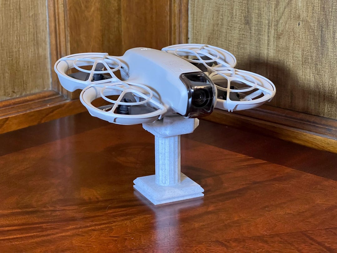 DJI NEO Drone Display Stand Pillar Style Drone Mount Holder in Marble ...