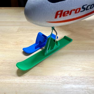 Large Front Snow Ski Set Hobbyzone Aeroscout S 2 Snow Ski Landing Gear ...