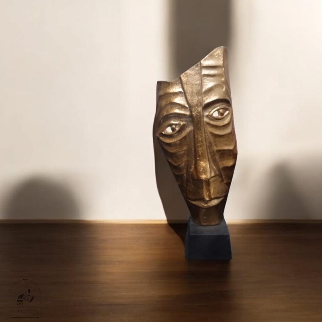Decorative Metal Casting Pedestal FIGURE FIGURE Home Accessory Object ...