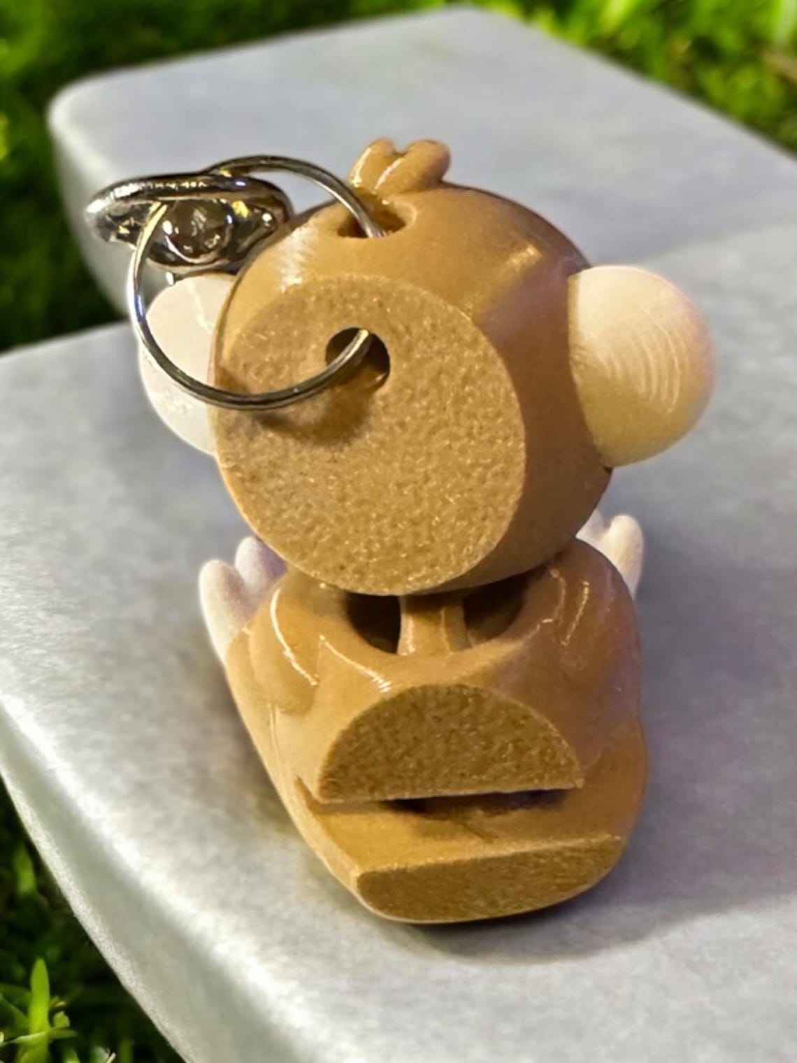 3D Printed Articulated Monkey Keychain: PLA Fidget Toy - Etsy