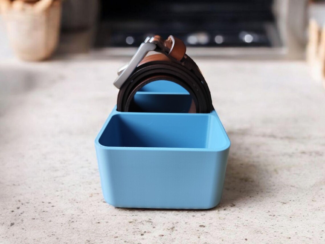 3D Printed Belt Holder: Space-saving PLA Closet Organizer - Etsy