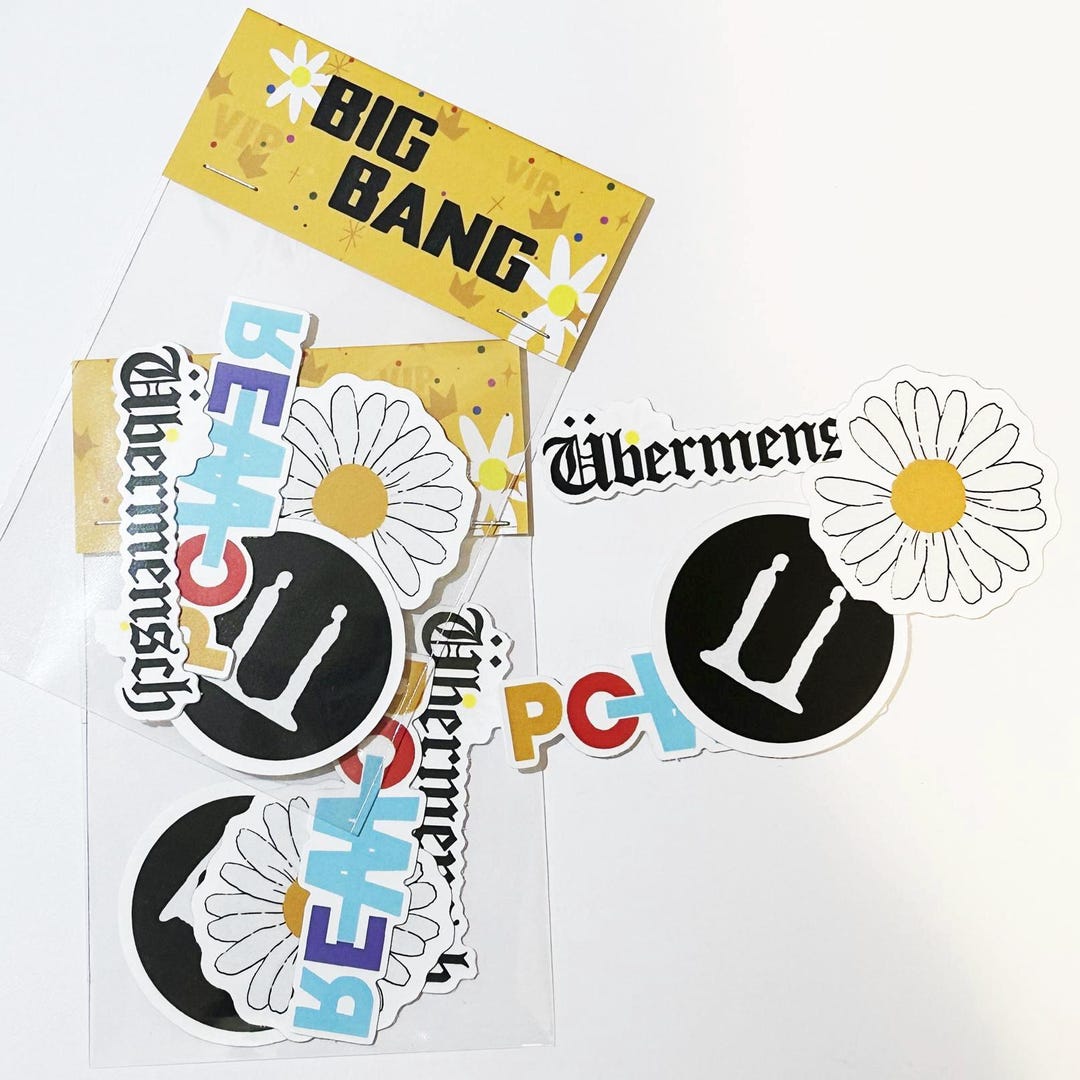 G-dragon, Bigbang, Kpop Stickers, Edgy Kiss-cut Stickers, Aesthetic ...