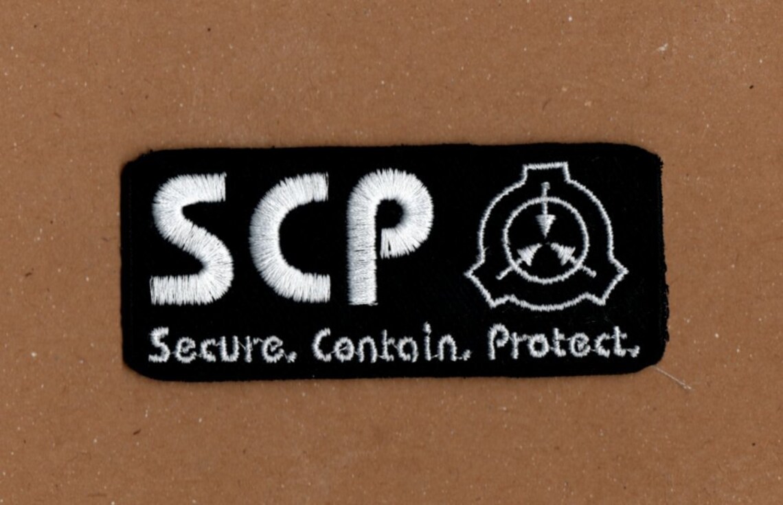 SCP Slogan Patch | Etsy