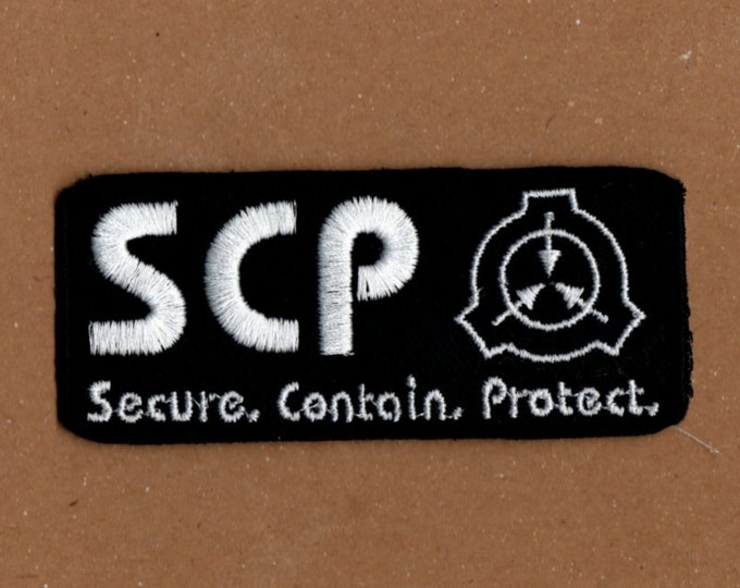 SCP Slogan Patch - Etsy