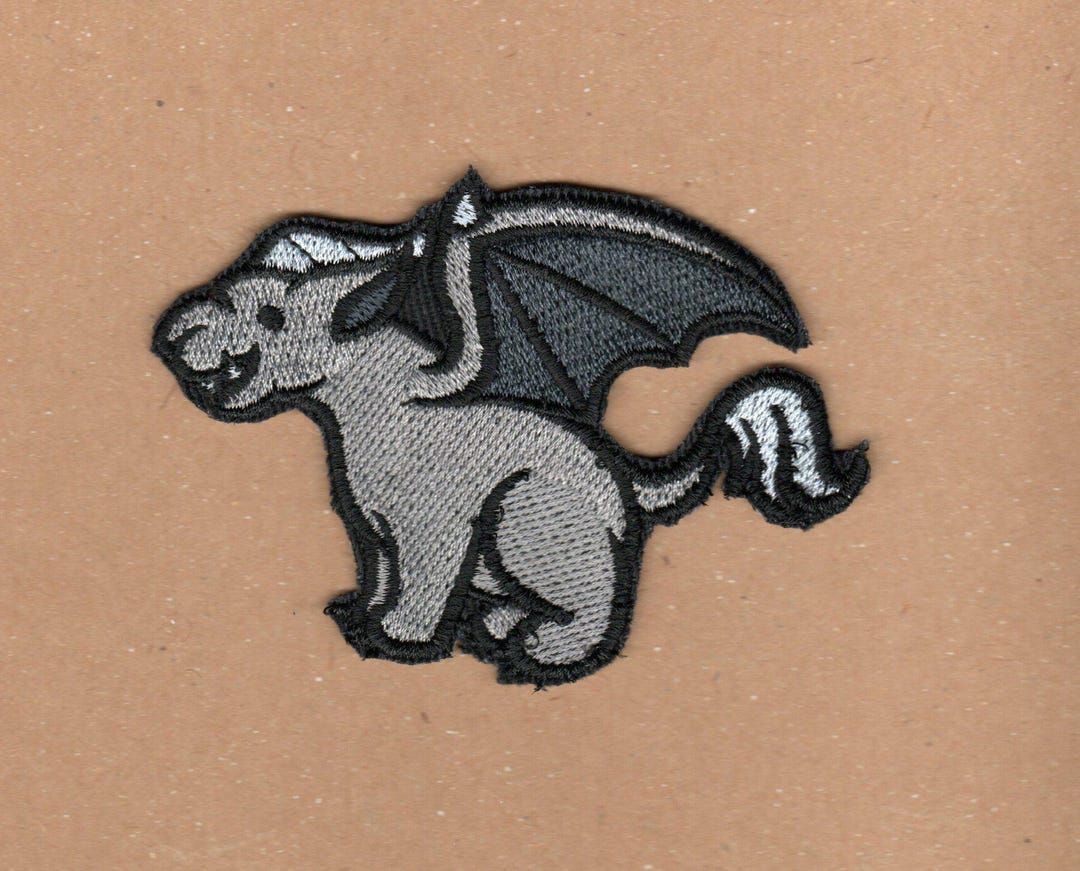 Too Cute Gargoyle Patch - Etsy