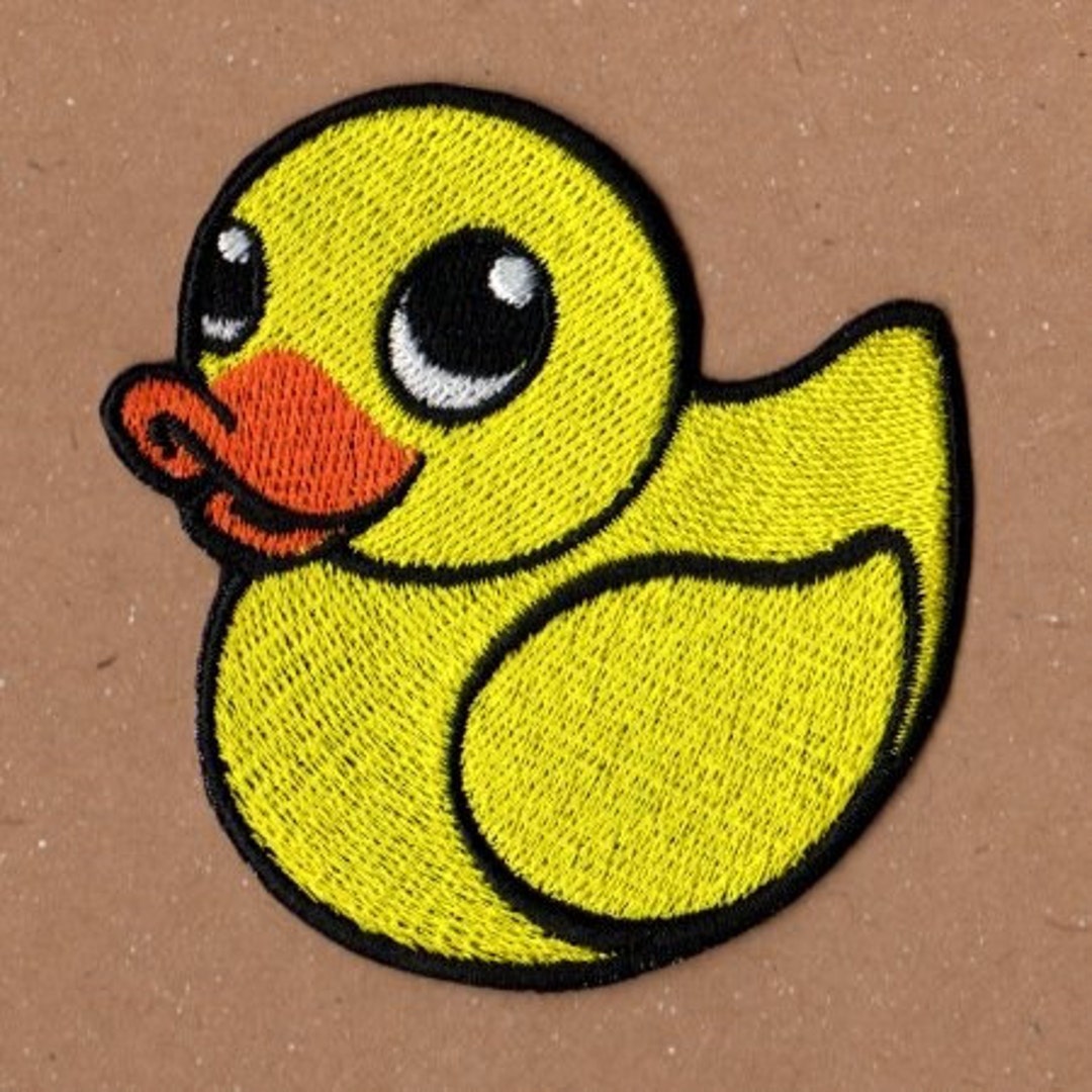 Rubber Ducky Patch - Etsy