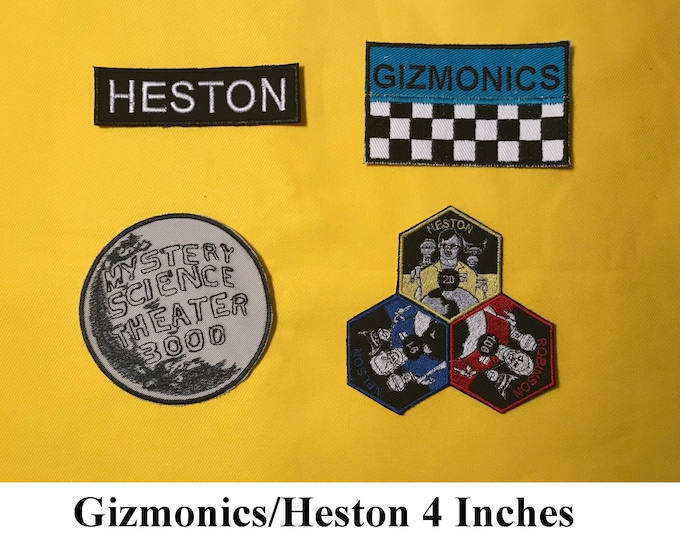 Jonah Heston Patch Set MST3K - Etsy