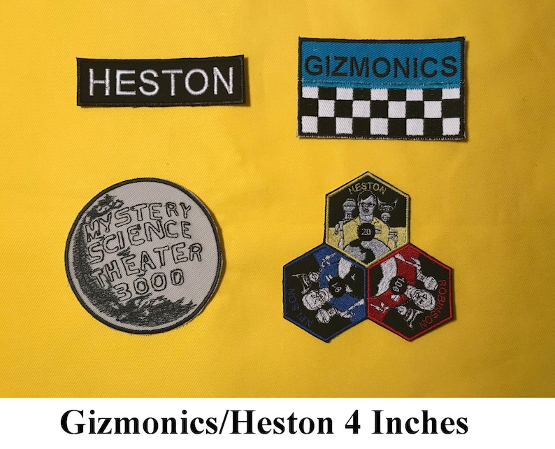 Jonah Heston Patch Set - MST3K - Etsy