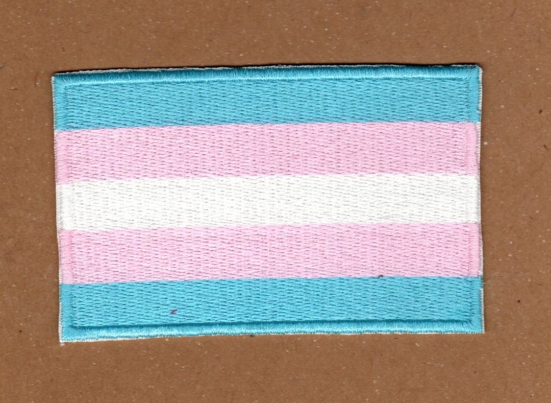 Trans Flag Patch - Etsy
